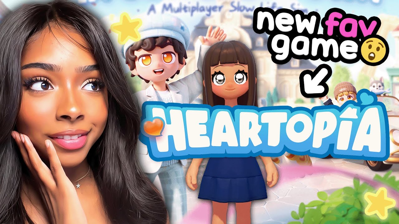 NEW Neighbourhood in HEARTOPIA... (SO MANY NPCs) 😮 - YouTube