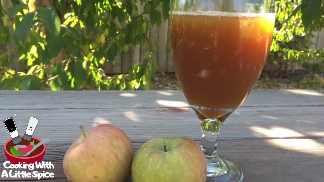The Process of Making Apple Cider (Pressing Cider) - YouTube