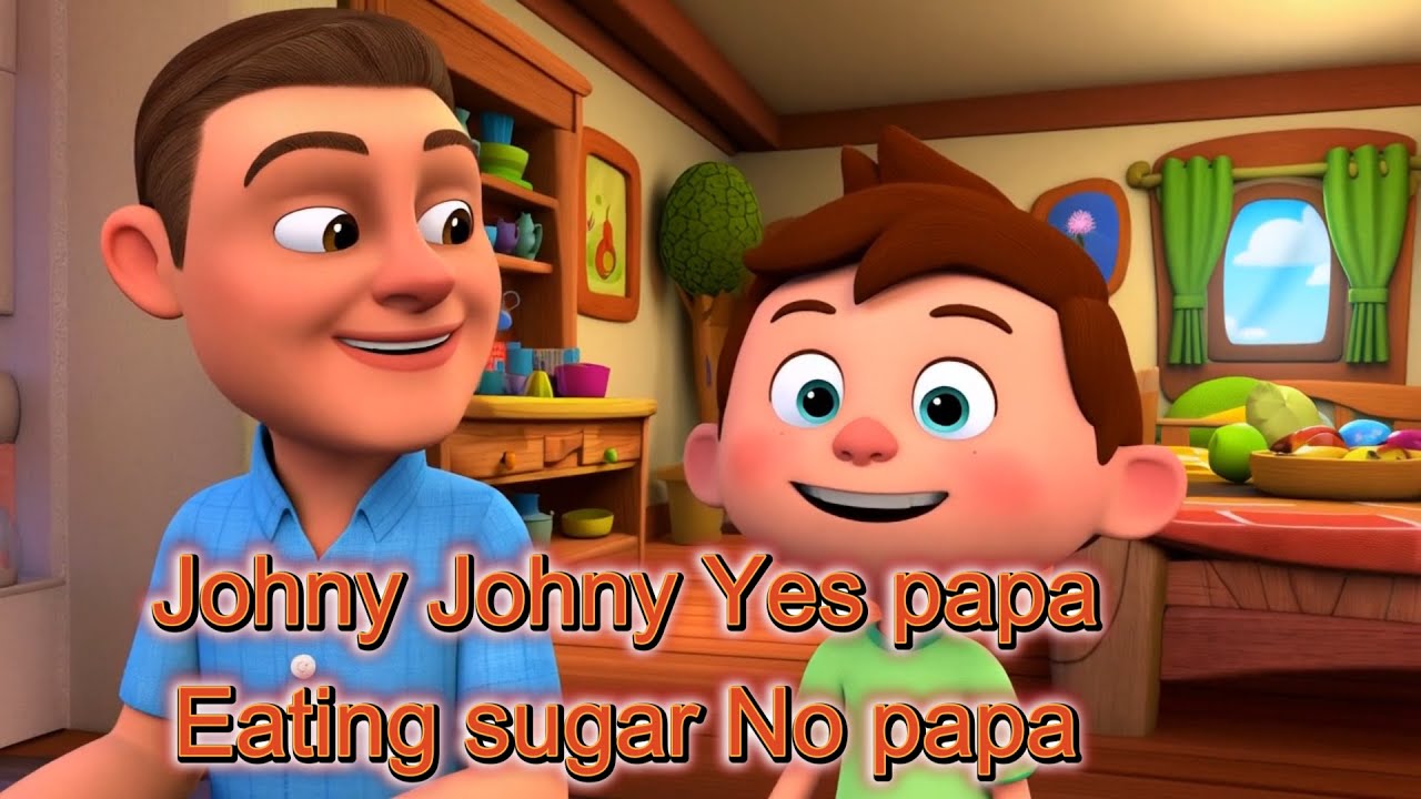 Johny Johny Yes papa Eating sugar No papa - YouTube