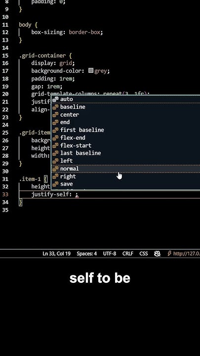 Secret to Aligning Single CSS Grid Elements | Beginner CSS Grid Tutorial! - YouTube