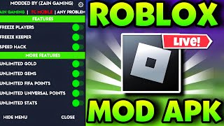 Roblox Mod Menu V2 656 677 Apk Unlimited Robux Vip Features Roblox Mod ...