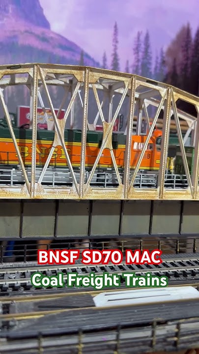 BNSF SD70Mac COAL Freight Trains - YouTube
