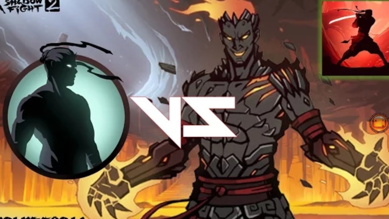 Shadow Vs Volcano || Shadow Fight 2 | Shadow Fight 2 Underworld - YouTube