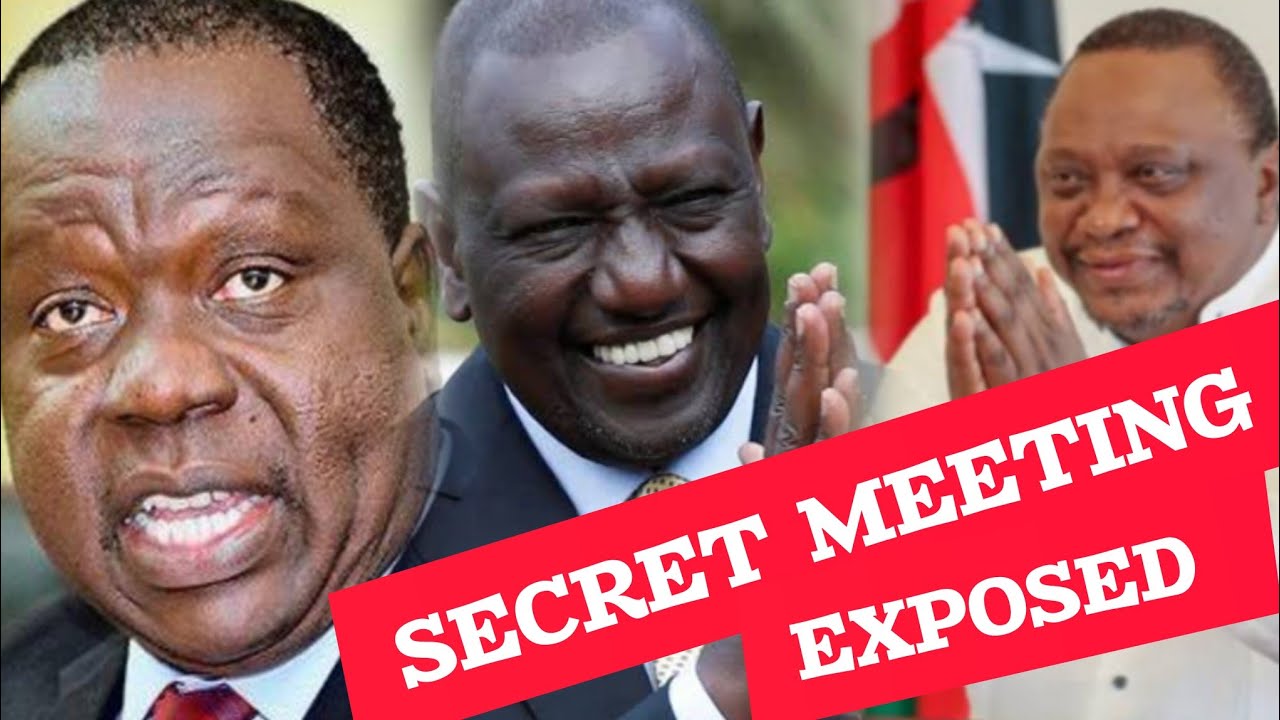 UHURU/RUTO HANDSHAKE ??? Ruto, Uhuru,Matiang'i SECRET AMERICA MEETING ...