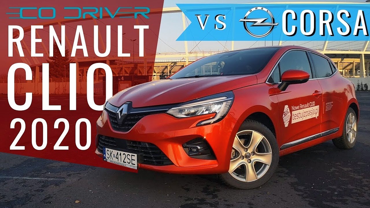 Clio vs Corsa: Nowe Renault Clio Intens 2020 - TEST PL - 1.0 TCe 100 KM ...