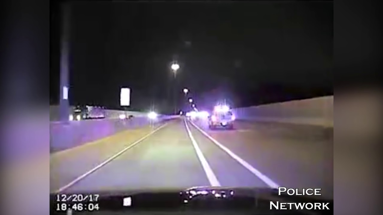 Police Dashcam Captures Shootout on Interstate - YouTube
