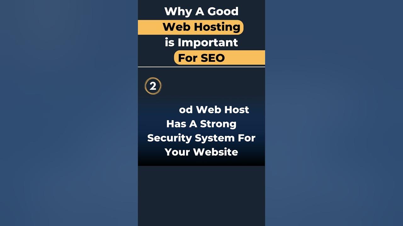 Why A Good Web Hosting Is Important For SEO shorts seo seotips why-a-good-web-hosting-is-important-for-seo-shorts-seo-seotips