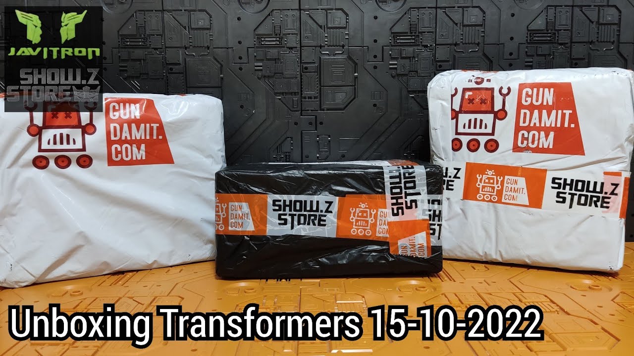 Unboxing Transformers 15-10-2022 de la tienda Show.z store por Javitron ...