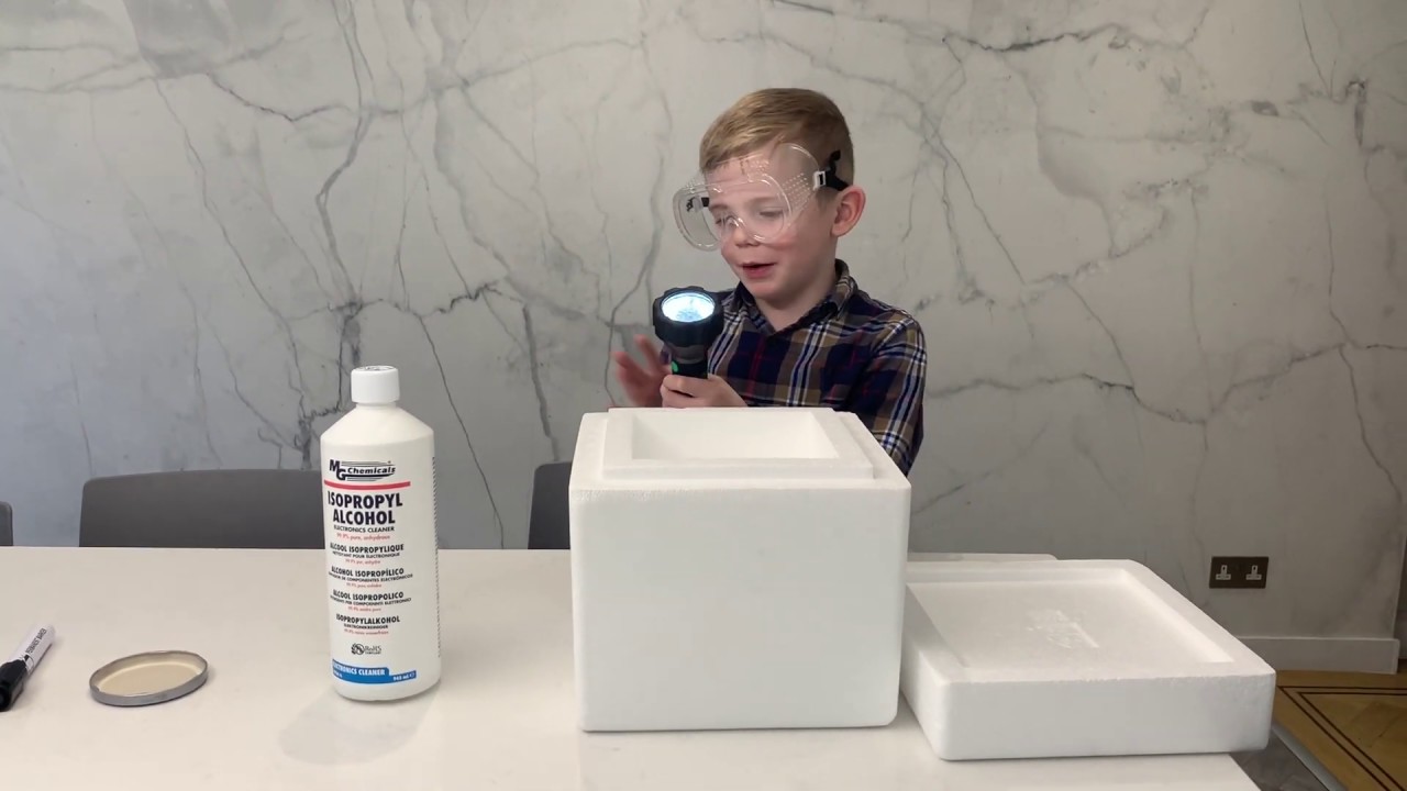 Atomic Archie makes a Cloud Chamber - YouTube