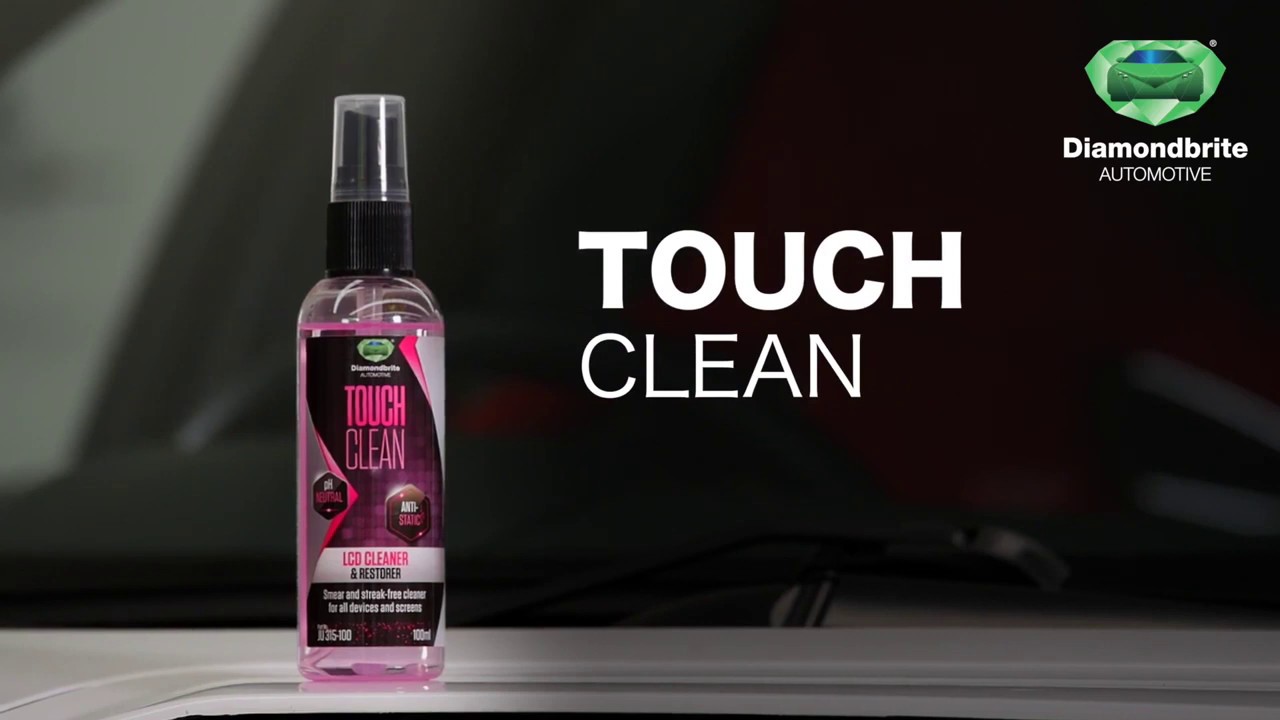 Diamondbrite LCD Touch Clean - YouTube