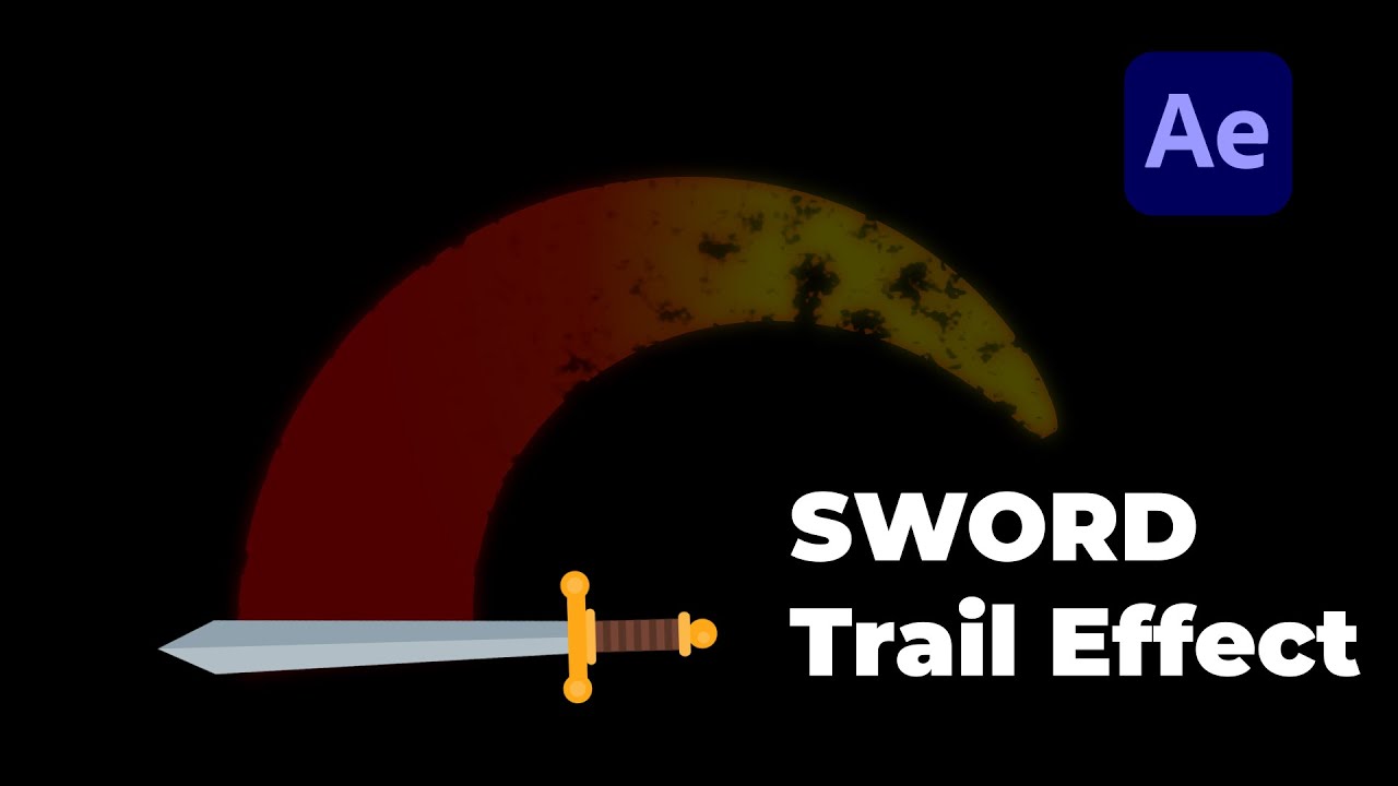 Sword Trail Effect in After Effects Tutorial After Effects - YouTube