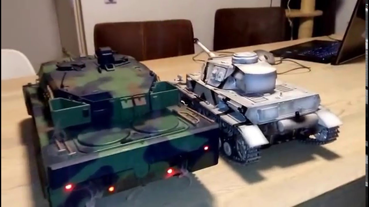 How to make an rc tank smoke good... - YouTube