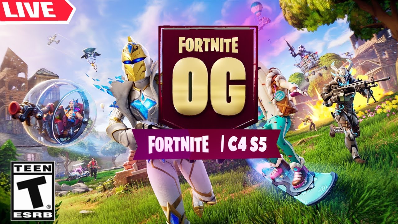 Fortnite Chapter 4 Season OG.. 1 Days - YouTube