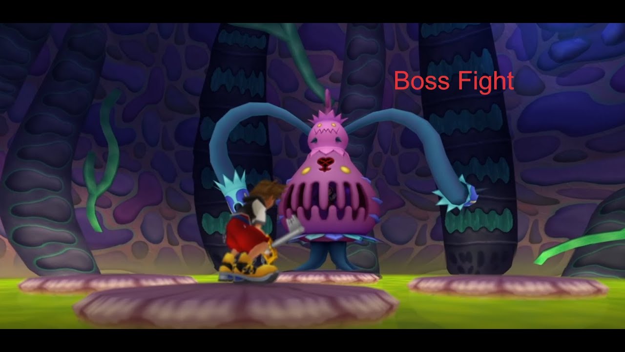 Monstro Boss Fight | Kingdom Hearts Re: Chain Of Memories - YouTube