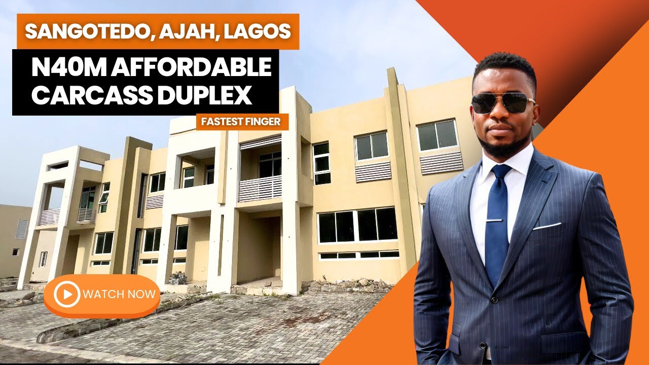Lagos Nigeria: Inside N40M Affordable Carcass Terrace Duplex ...