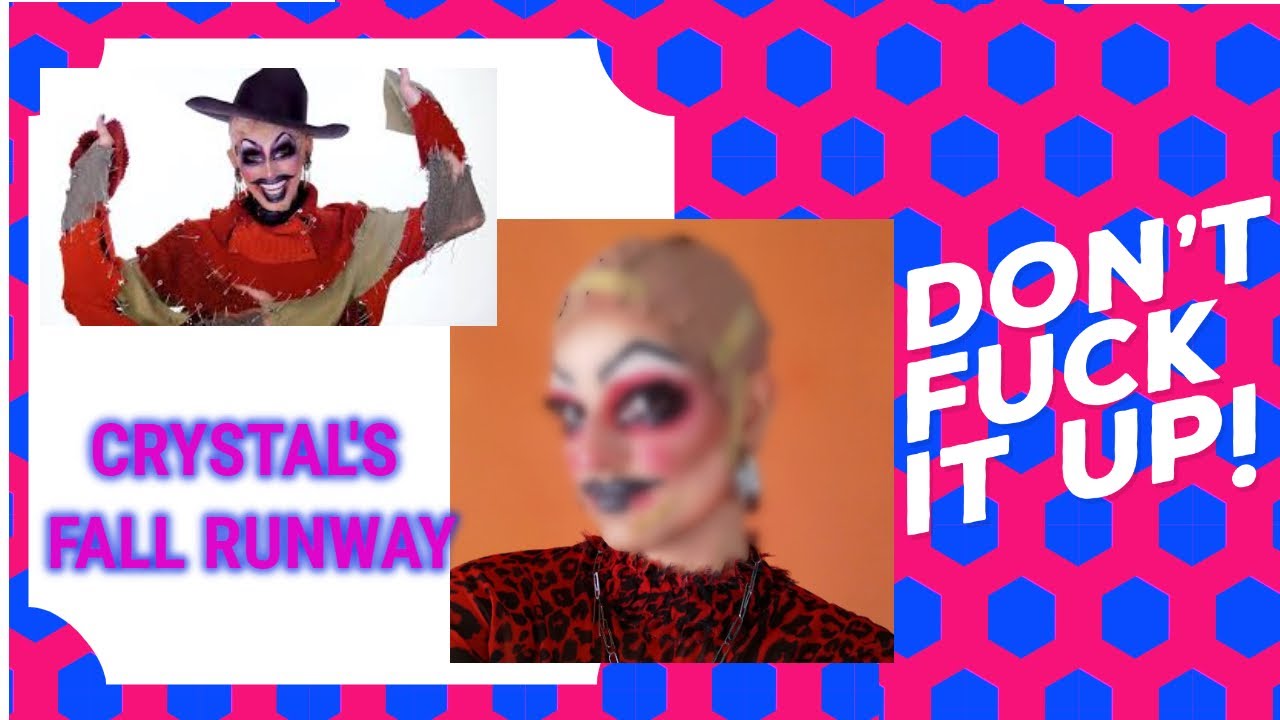 Getting in Drag for the first time: I tried following Crystal Methyd's ...