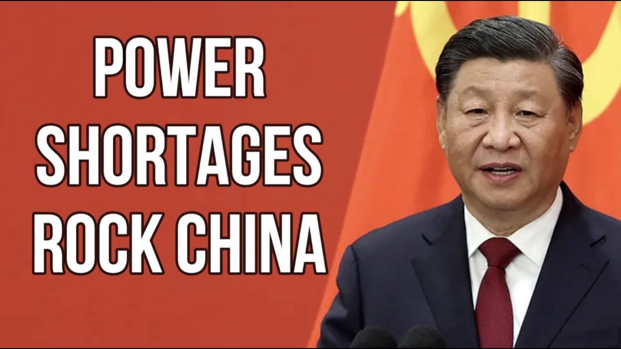 CHINA Power Shortages Damaging Economy & Industry as Hydro Output Falls ...