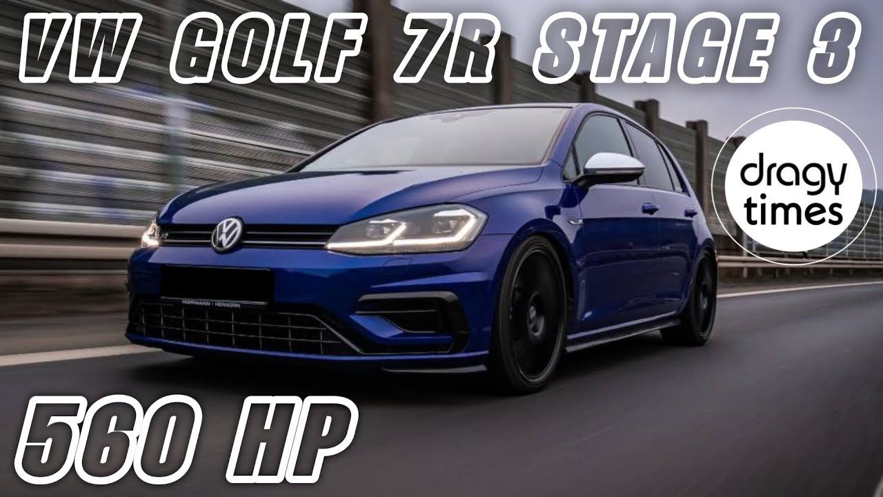 560 HP VW Golf 7R with Stage 3 | 100-200 km/h by Dragy Motorsports ...