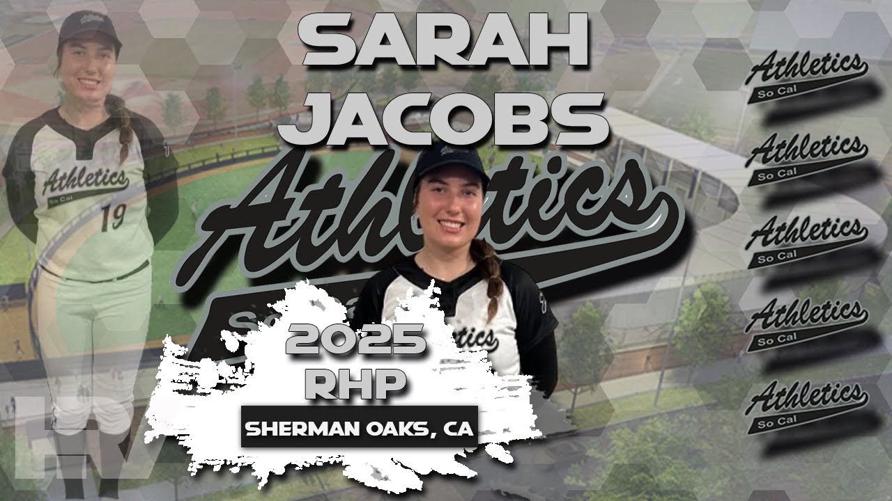 2025 Sarah Jacobs Pitcher 4.4 GPA, Softball Recruiting Skills Video ...