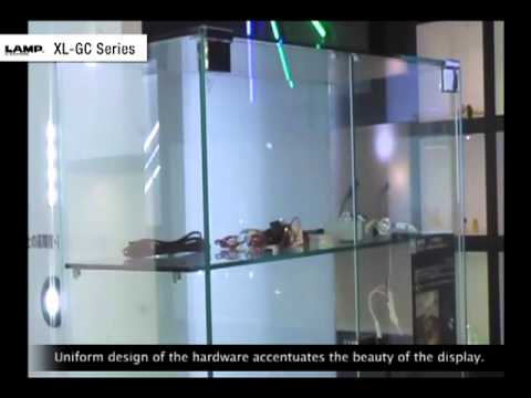 Glass Showcase Hardware by Sugatsune - YouTube
