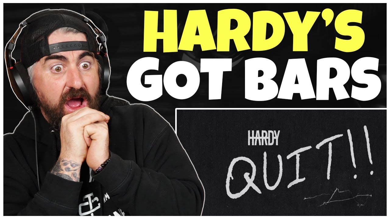 "Hardy's Got Bars" HARDY - QUIT!! (Rock Artist Reaction) - YouTube