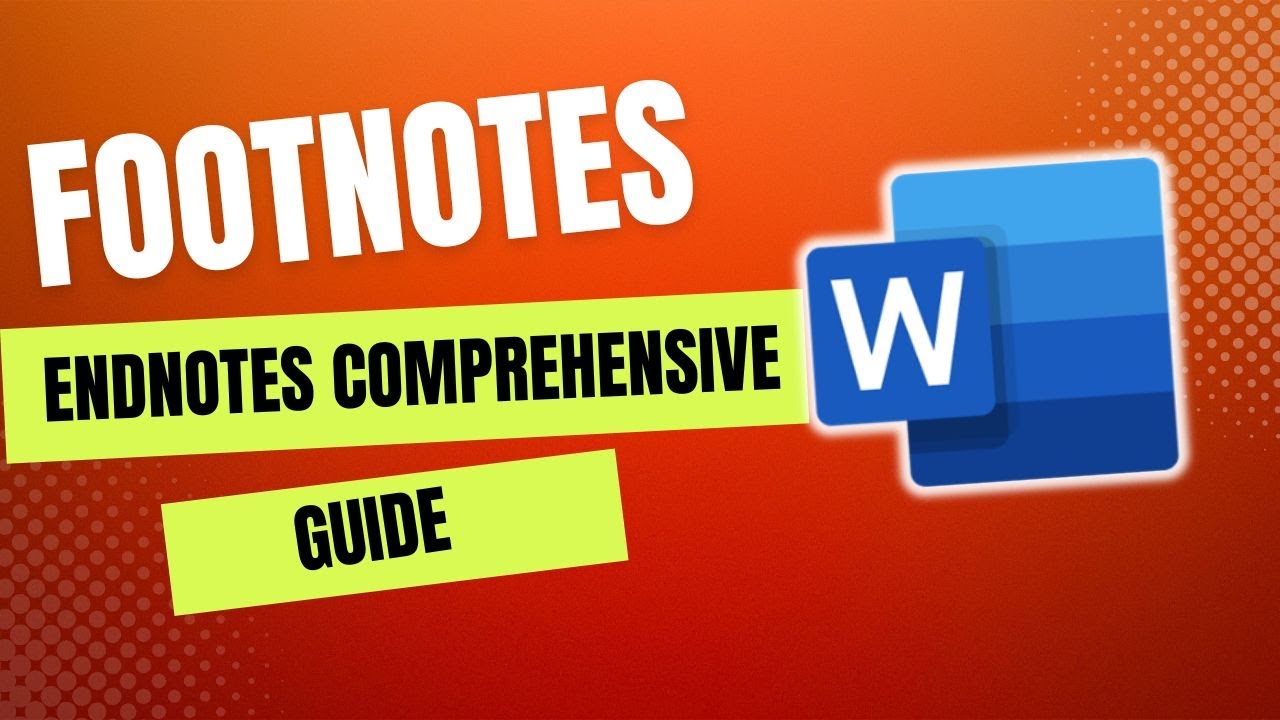 How to Add Footnote and Endnotes in Word | Microsoft Word Full Guide ...