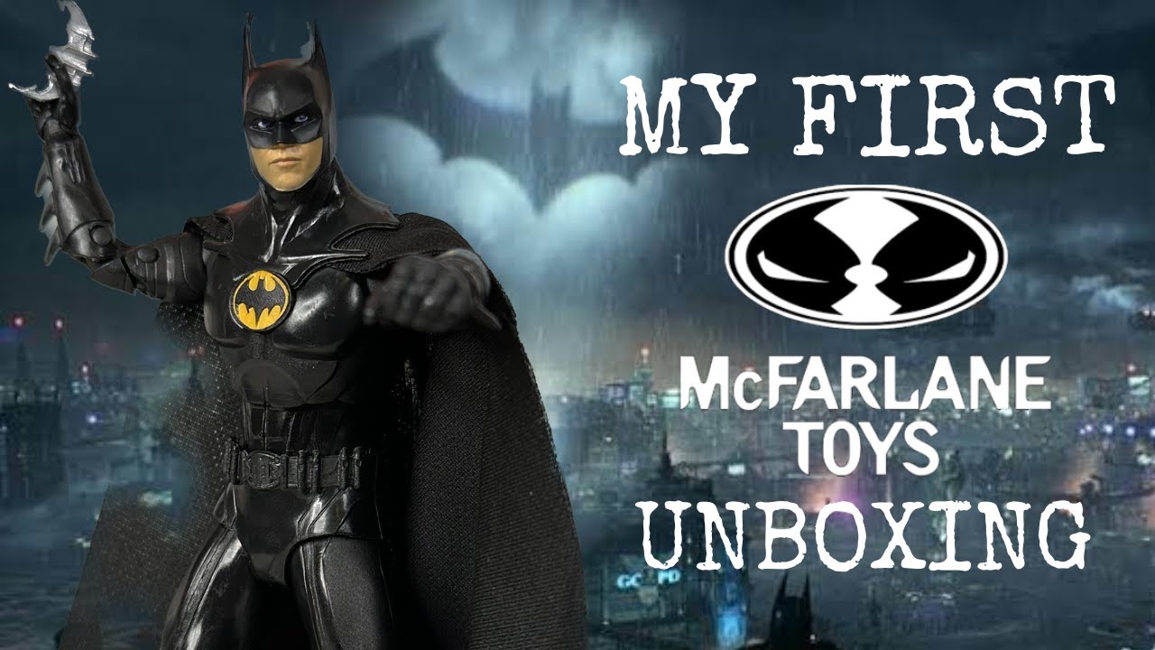 HOLY BROKEN ARM BATMAN! MY FIRST McFARLANE TOYS UNBOXING - YouTube