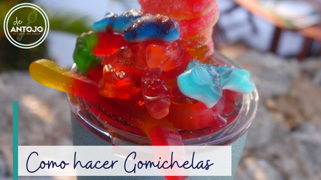 La mejor receta de Gomichelas con alcohol y sin alcohol - YouTube