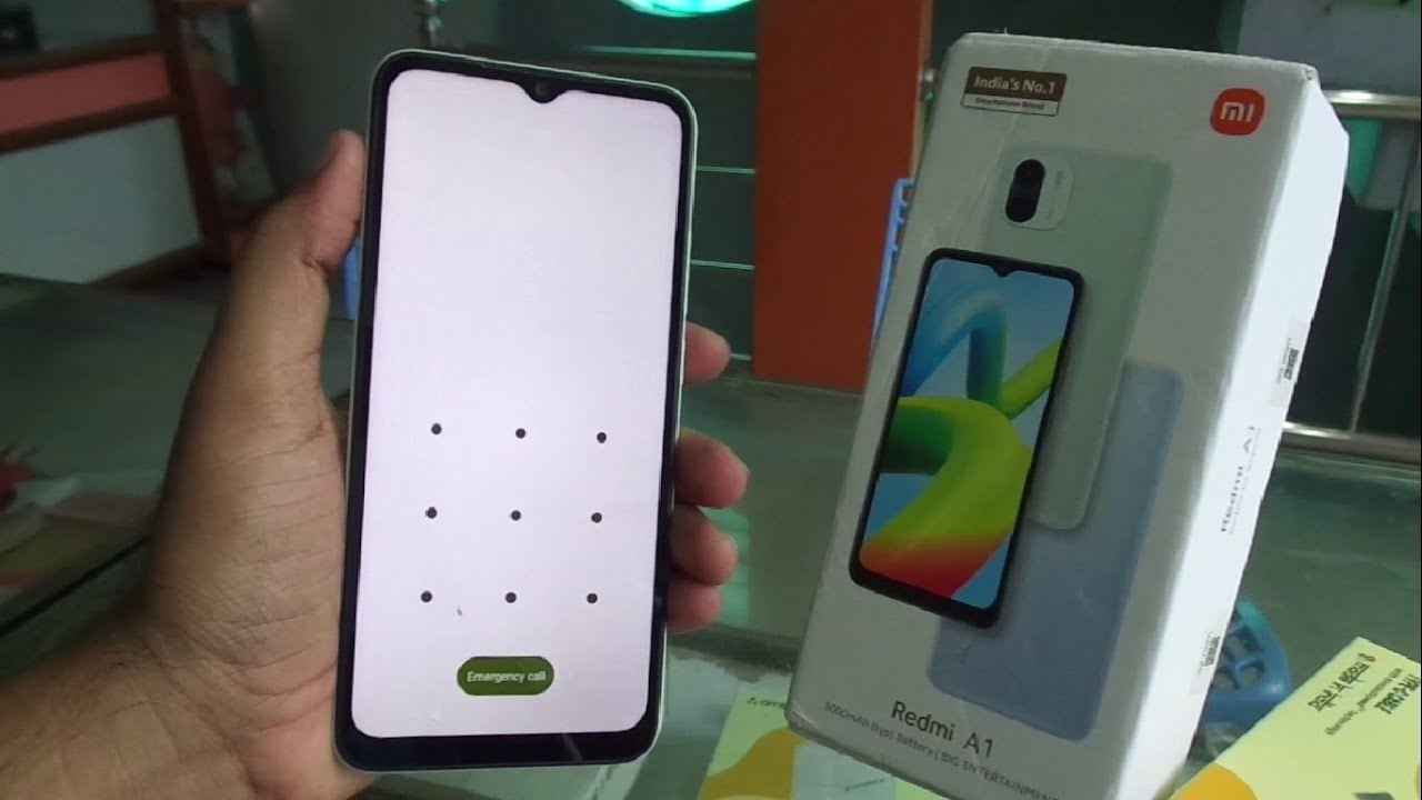Redmi A1 2022 hard reset and remove pattern lock. - YouTube