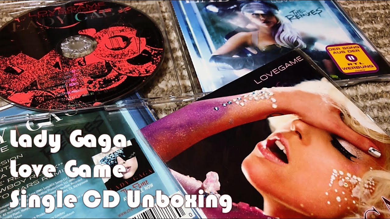 Lady Gaga - Love Game Single Unboxing (Several Versions) - YouTube