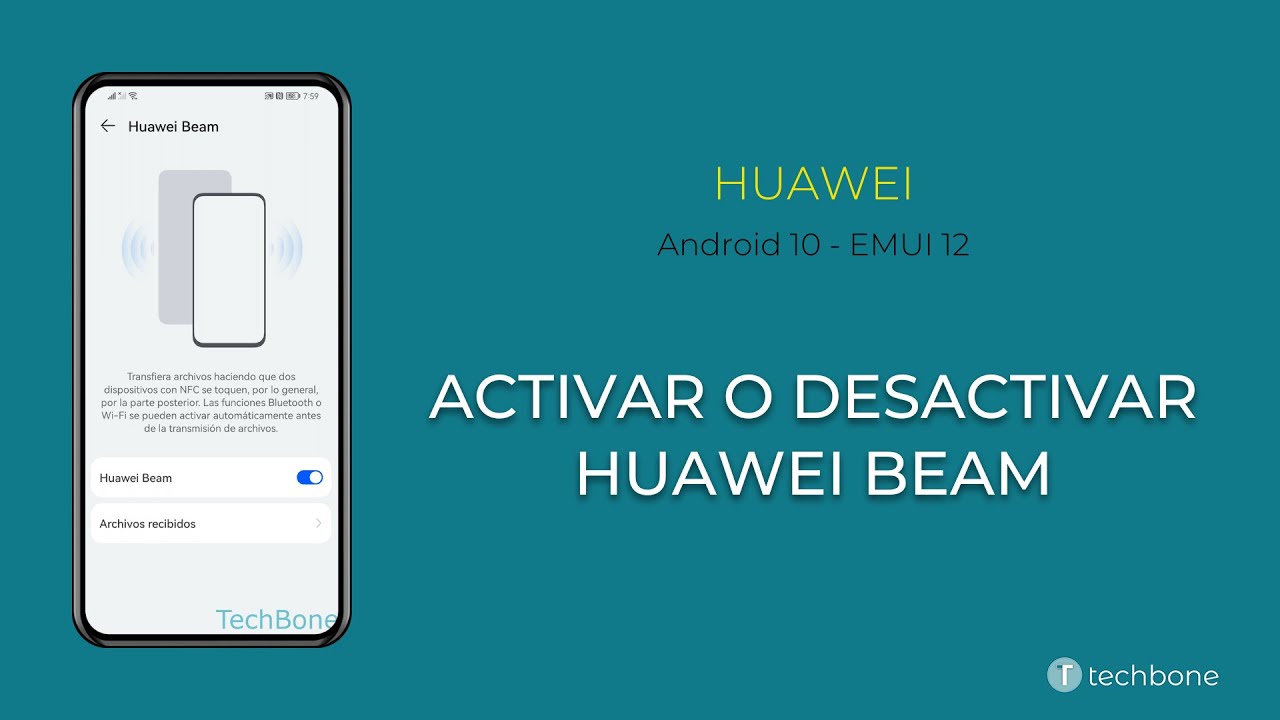Activar o Desactivar Huawei Beam - Huawei [Android 10 - EMUI 12] - YouTube