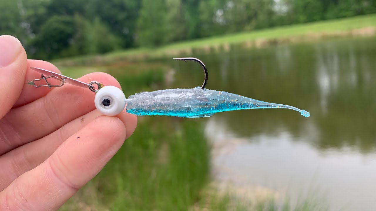 Bass Fishing With 10,000 Fish Shimmer Shad 2.0 - YouTube