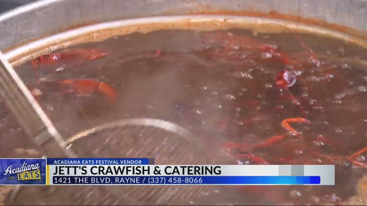 Acadiana eats Festival: Jett's Crawfish - YouTube