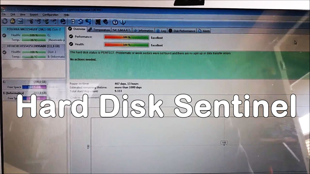 Hard Disk Sentinel - Teste de HD e SSD - YouTube