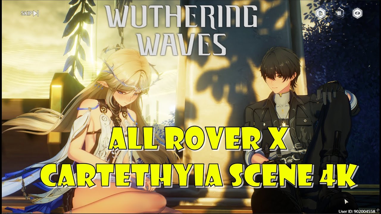 All Cartethyia x Rover 4K Cutscene - Wuthering Waves - YouTube