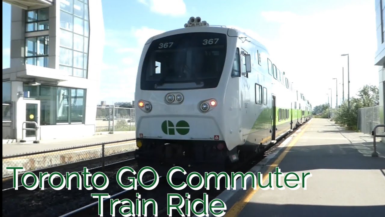 Toronto GO Commuter Train Ride from Union Station to Pickering 8/2/2022 ...