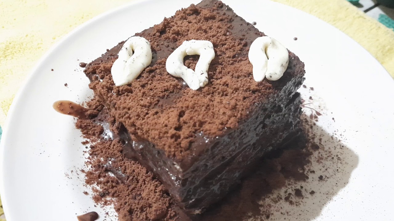 Bread Cake using Milo - YouTube