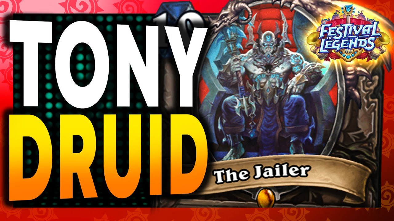 Tony Ramp Druid Stream - Festival Legends - Hearthstone - YouTube