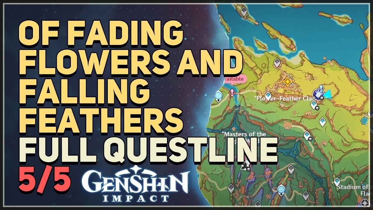 Of Fading Flowers and Falling Feathers Genshin Impact - YouTube