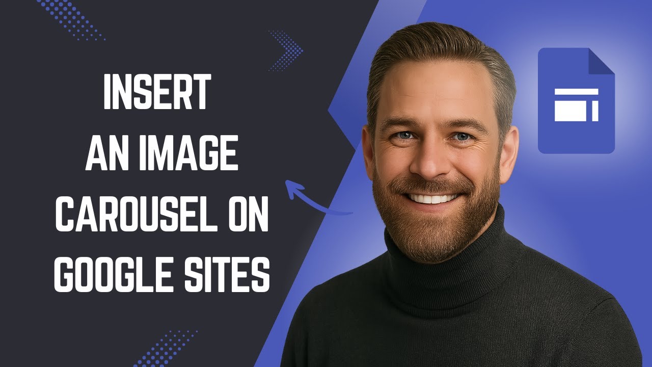 How to Insert an Image Carousel on Google Sites Fast and Easy! - YouTube