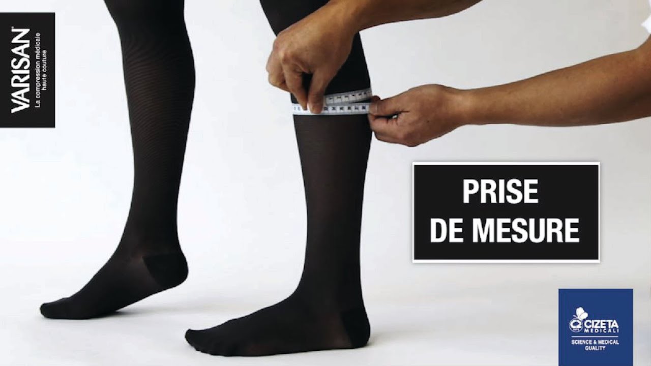 Prise de mesure - Compression médicale - Varisan® - YouTube