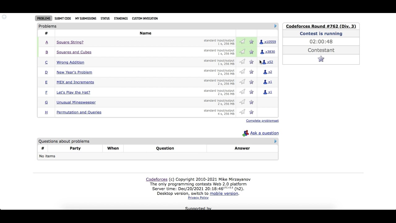 Codeforces Codeforces Round 762 Div 3 A And B Full Solution Youtube