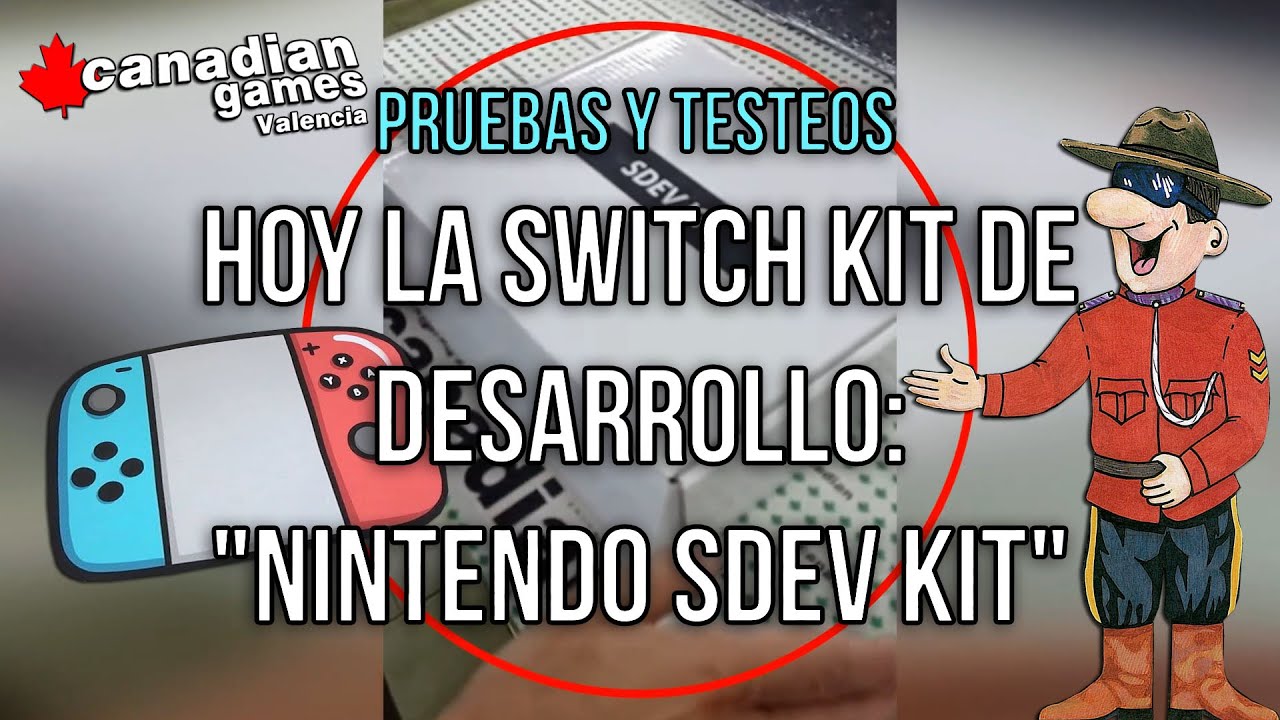 Canadian Games - Valencia: Os presentamos la Switch kit de desarrollo, "Nintendo SDEV KIT" (2025 ...