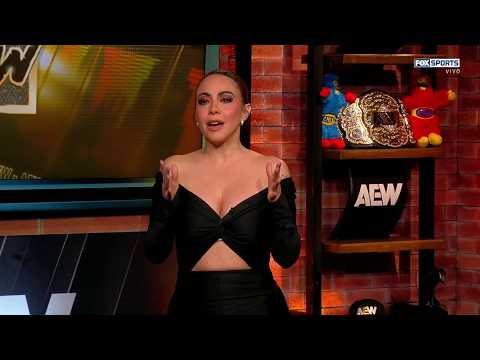 Jimena Sánchez AEW El Show 22/11/2025.