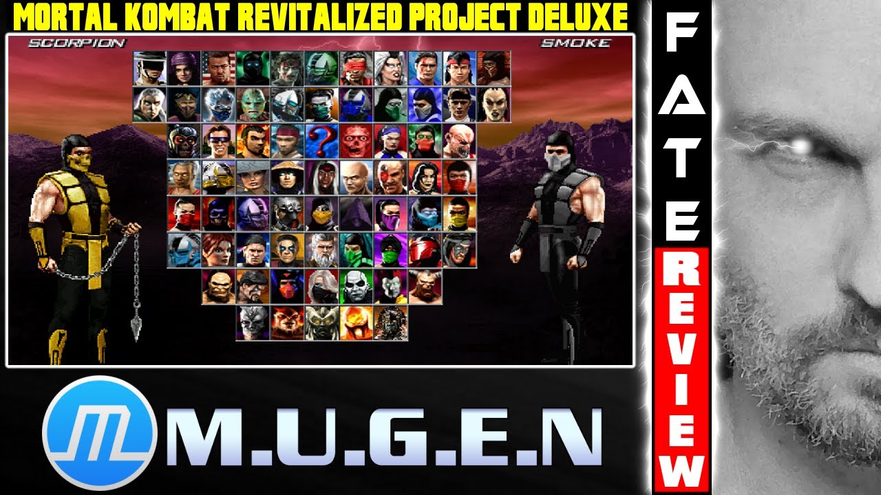 Mortal Kombat Revitalized Project Deluxe | Mugen REVIEW | FATE | - YouTube