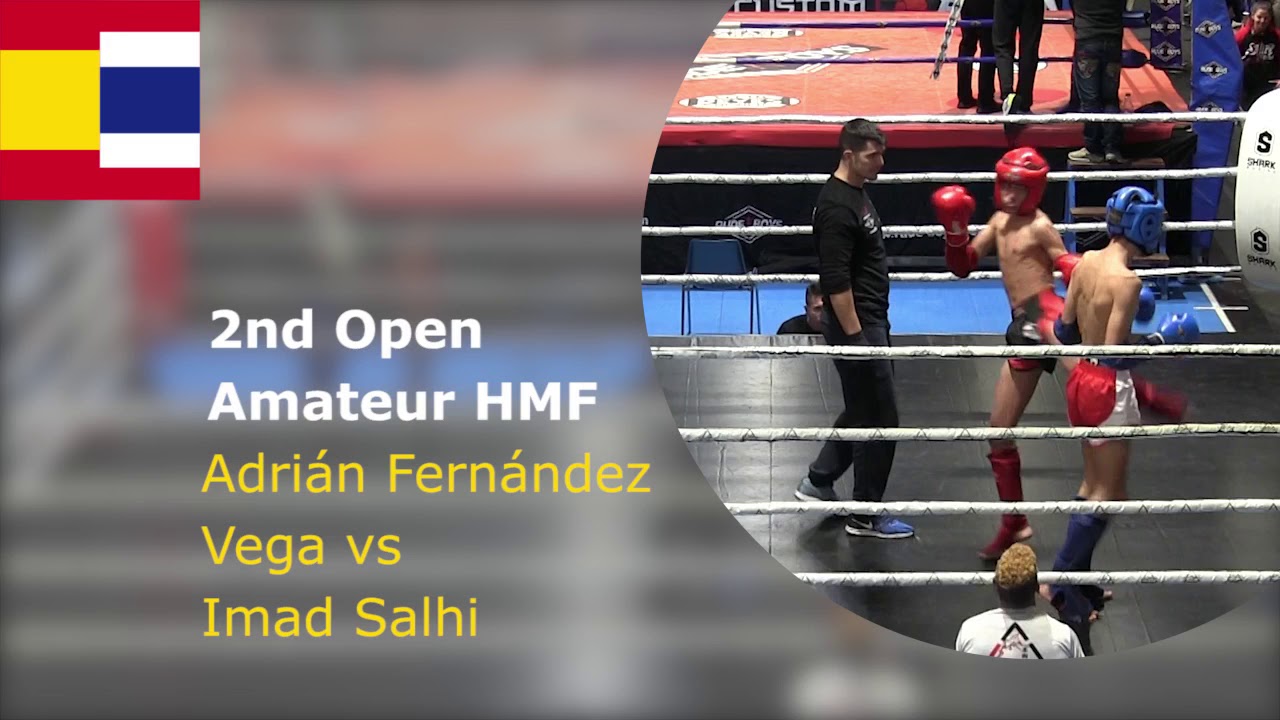 Imad Salhi vs Adrian Fernandez Vega KO R1 1/4 Campeonato de España UND ...