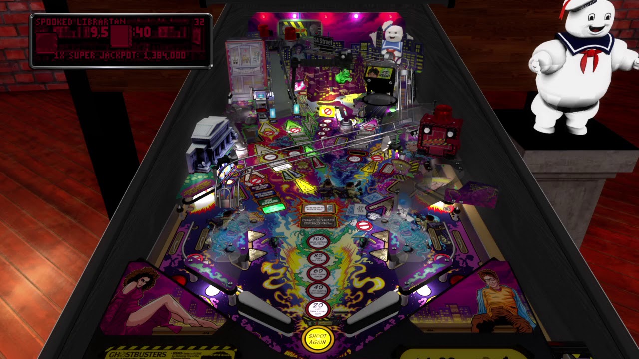 Stern Pinball Arcade Stern Ghostbusters Premium (PS4) - YouTube
