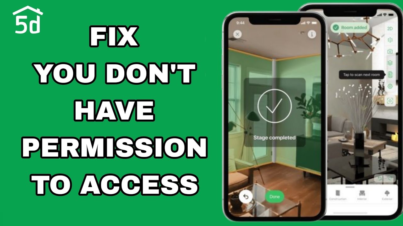 How To Fix And Solve You Don't Have Permission To Access On Planner 5D ...