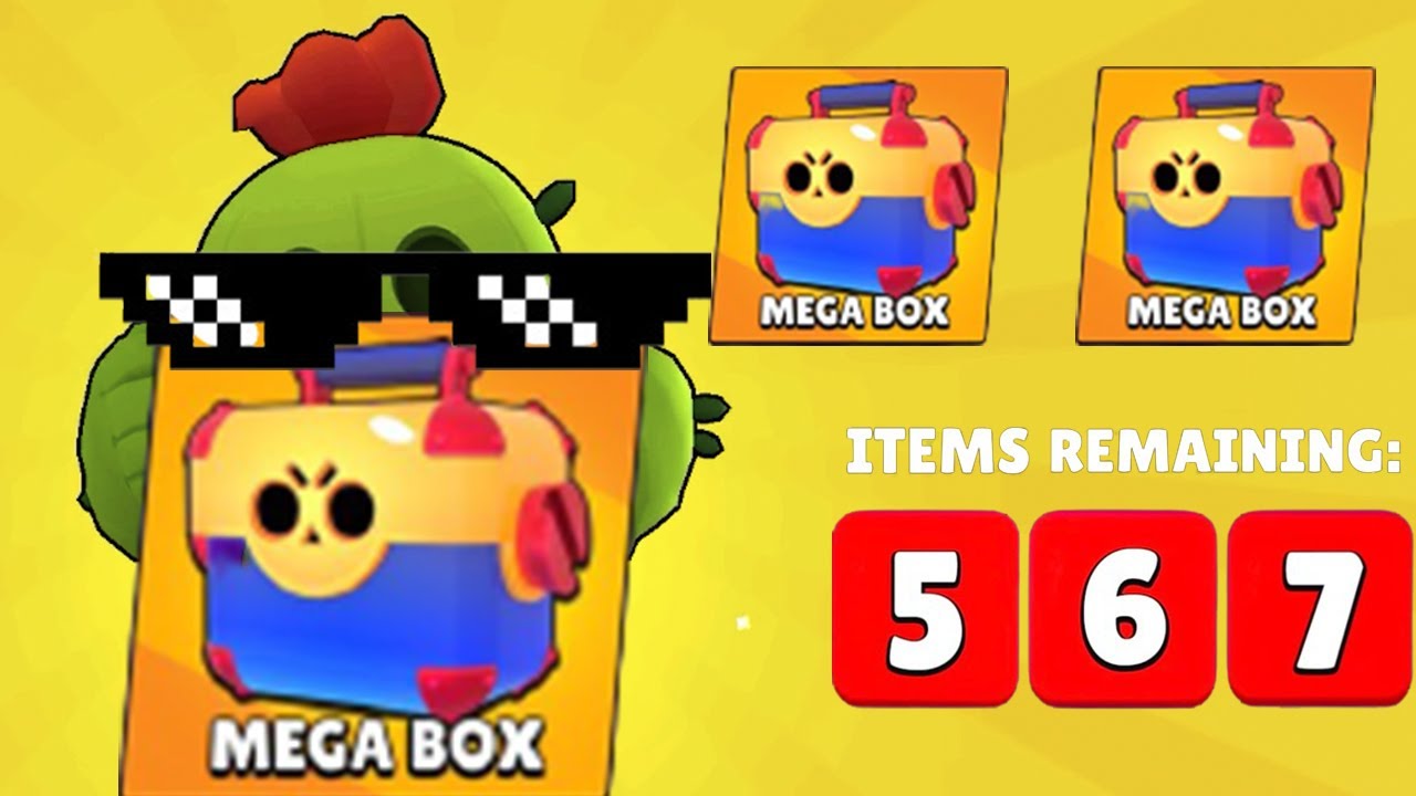 Best DAY Brawl Stars Box Opening! MEGA BOX - YouTube