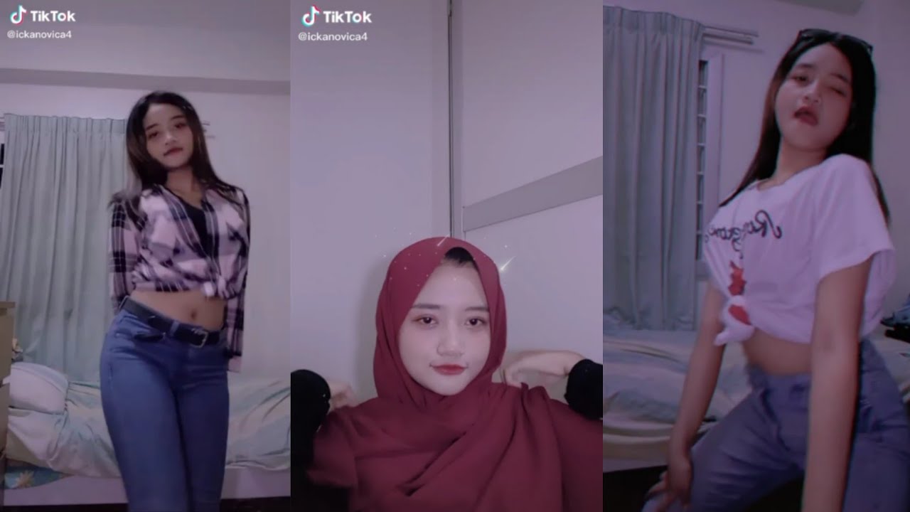 Tik tok ID: Hot 🔥 awek jilbab goyang sampe buka-bukaan🔥 Terbaru tahun 2020 - YouTube